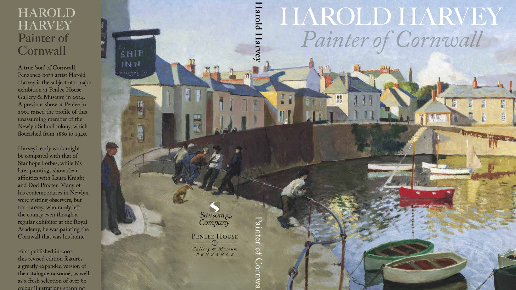 Harold Harvey Painter of Cornwall Book - Penlee House